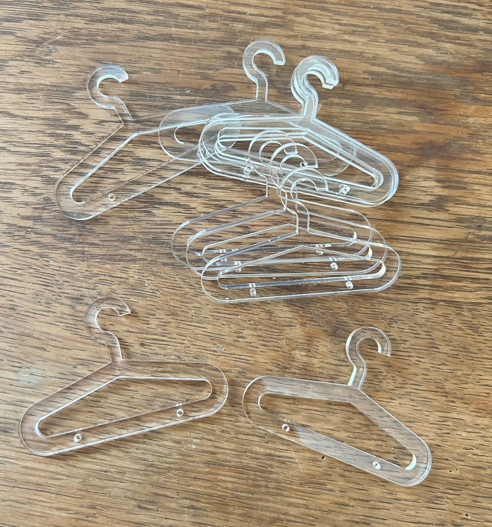 6 Hangers/6 Mini Hangers /6 Mini Earring Coat Hangers - Etsy