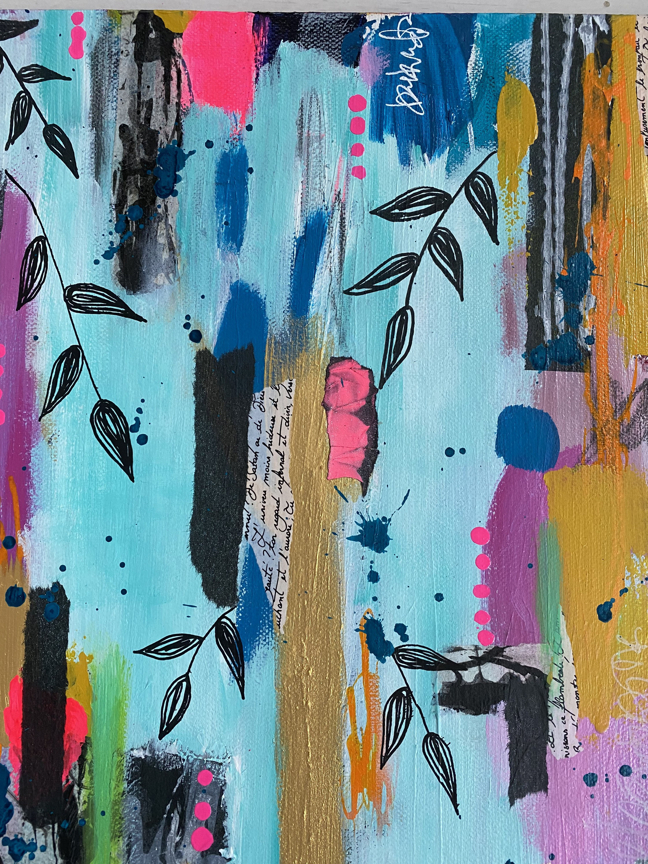 Bespoke Painting, 30 X 30cm on Handmade Paper. - Etsy