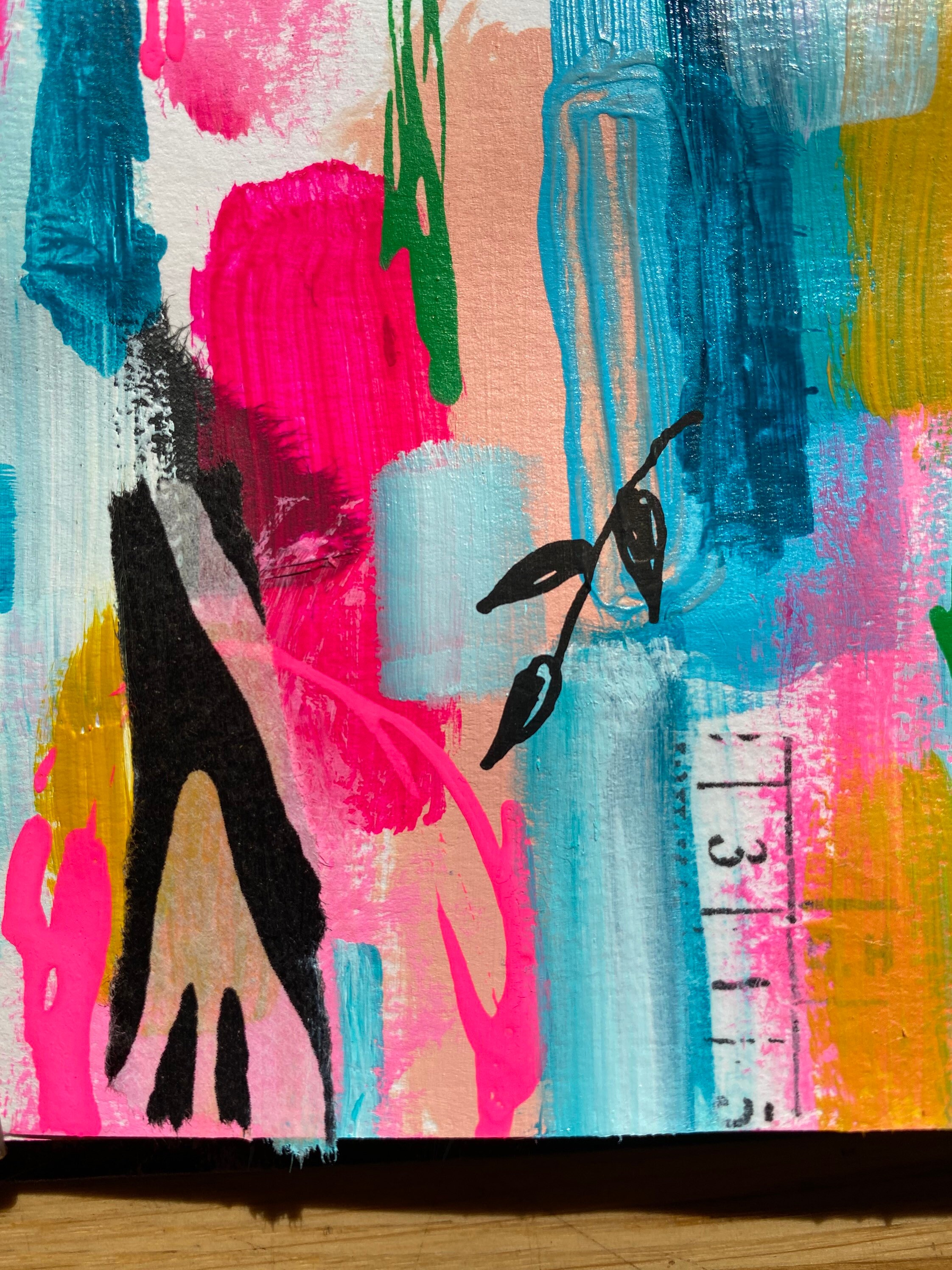 Bespoke Painting, 30 X 30cm on Handmade Paper. - Etsy