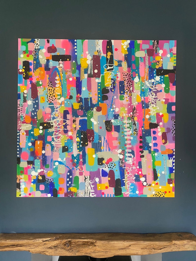 Bespoke Painting on Canvas (80x80cm) - Etsy