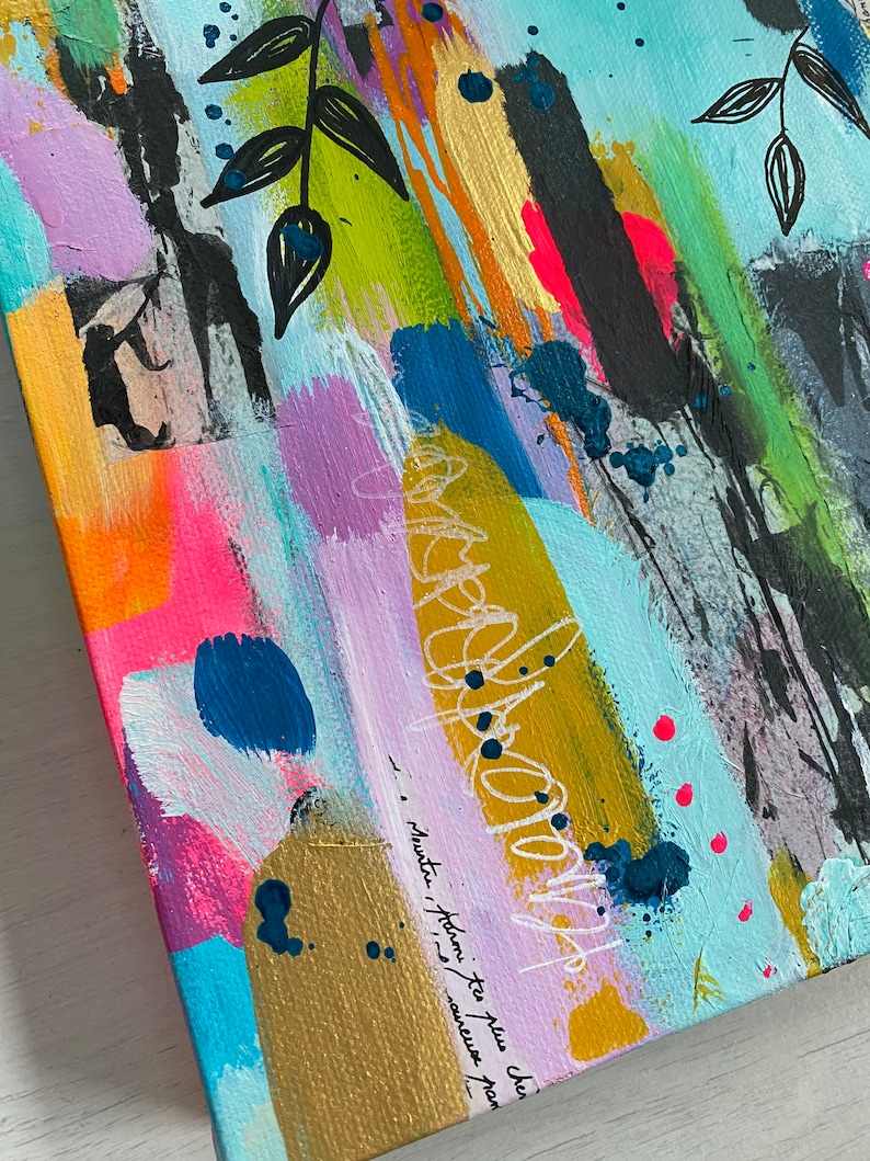 Bespoke Painting, 30 X 30cm on Handmade Paper. - Etsy