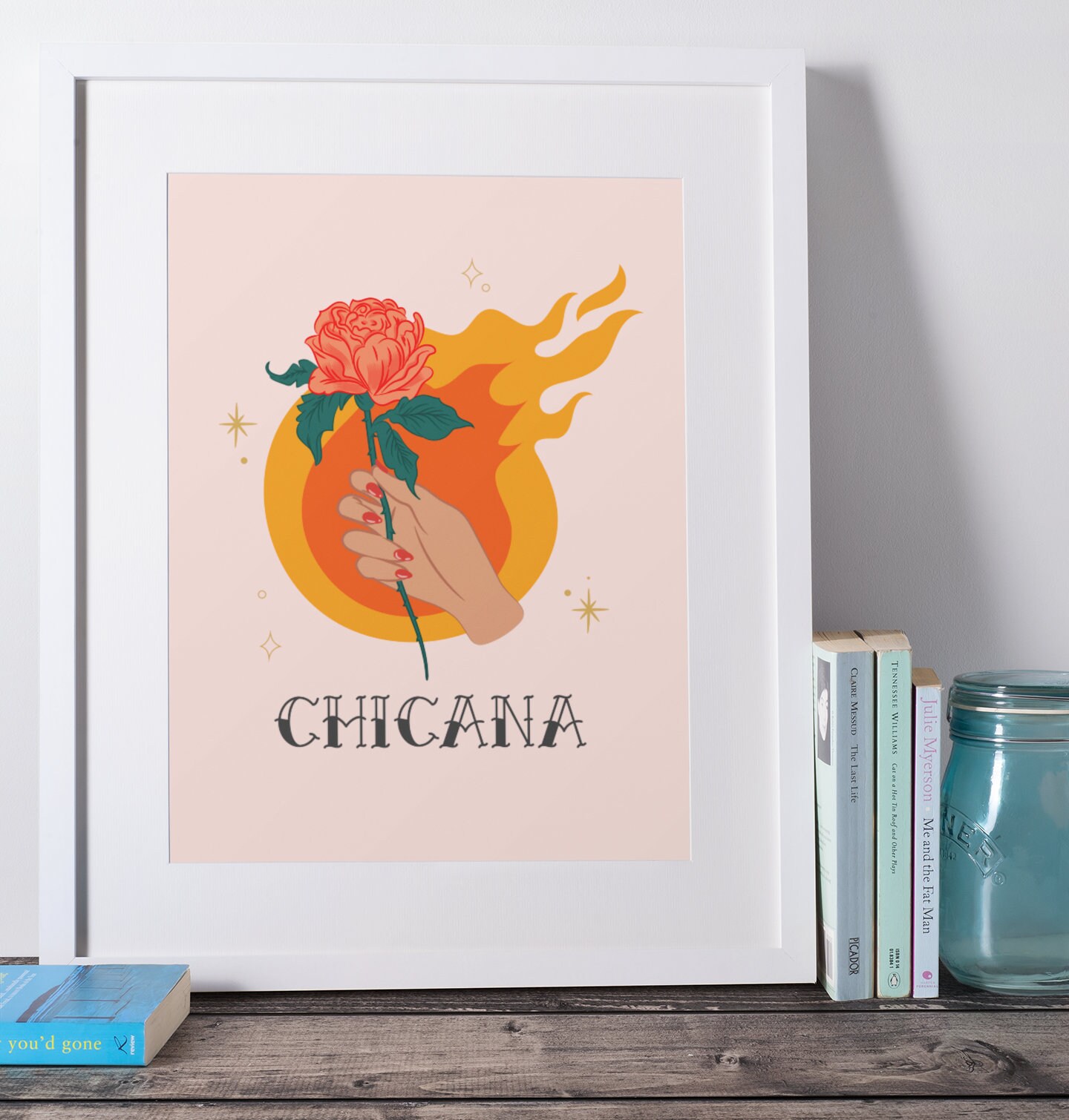 Latina Art Latinx Illustration Art Art in Spanish | Etsy