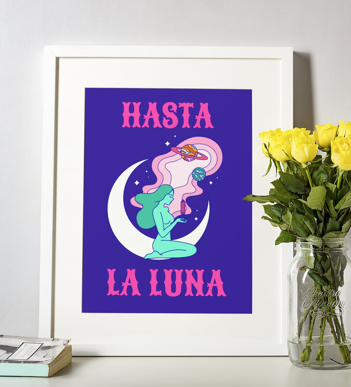 Latina Art Latinx Illustration Art Art in Spanish | Etsy