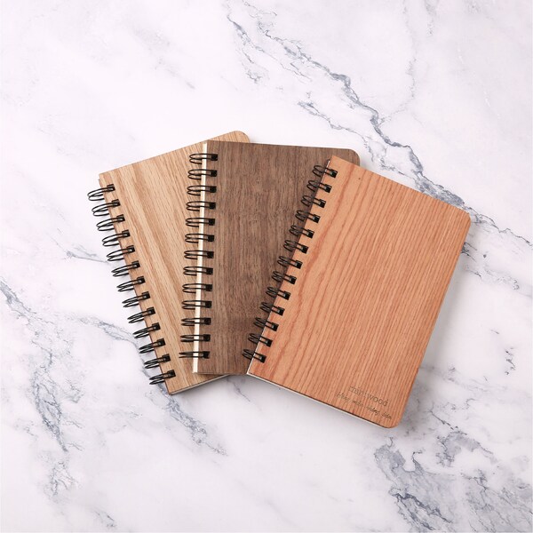 Wood Notebook - Etsy