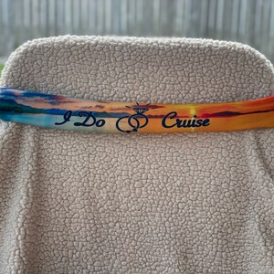 Personalized Cruise Chair Band: Adjustable Towel Holder, Beach Vacation ...