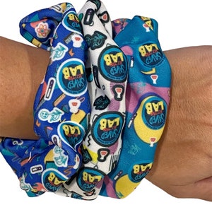 Lab Hair Scrunchies, 2023 Lab Week, MLS Hair Scrunchies, MLT Hair ...