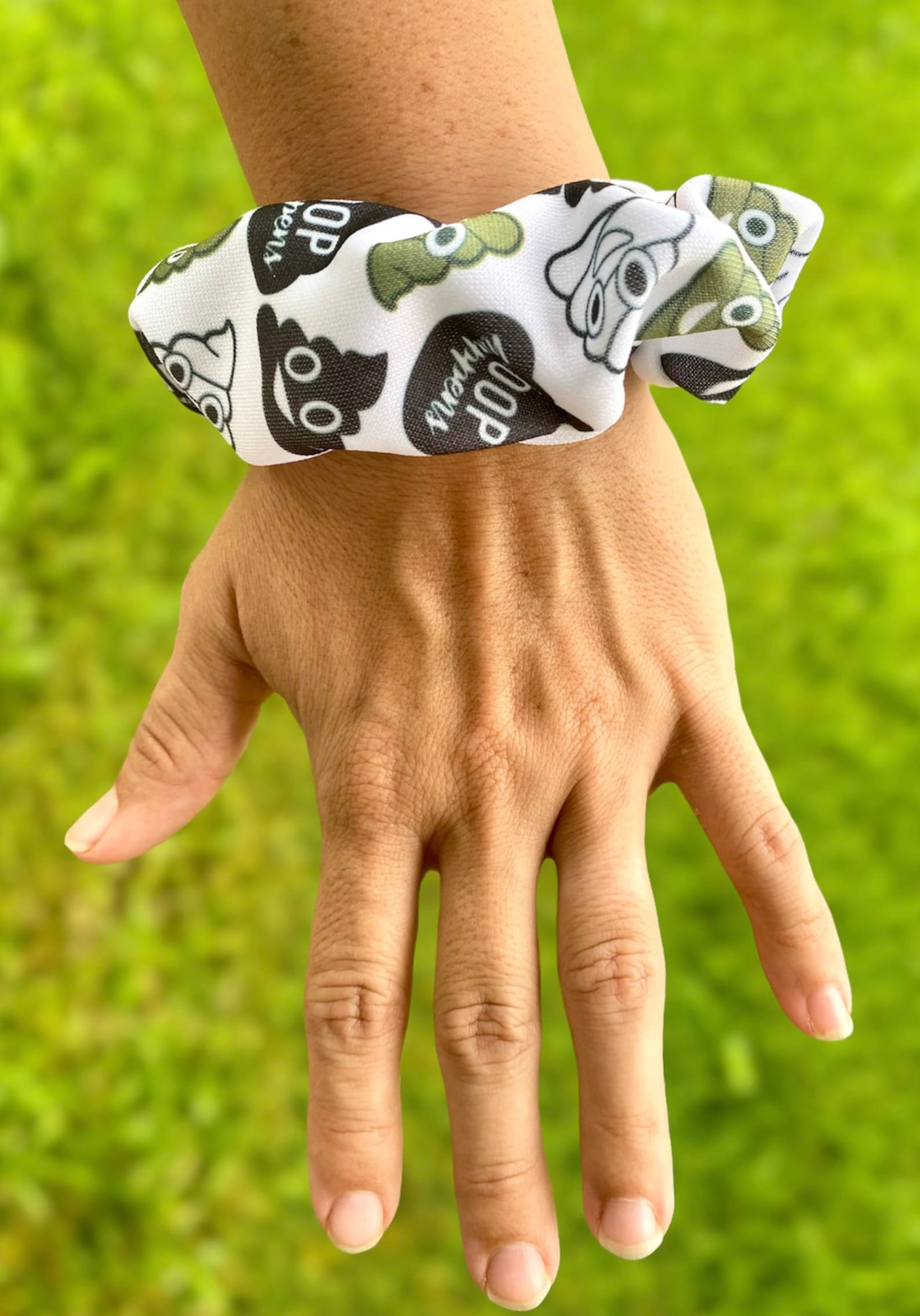 Poop Emoji Scrunchy: Novelty Funny Hair Tie - Etsy
