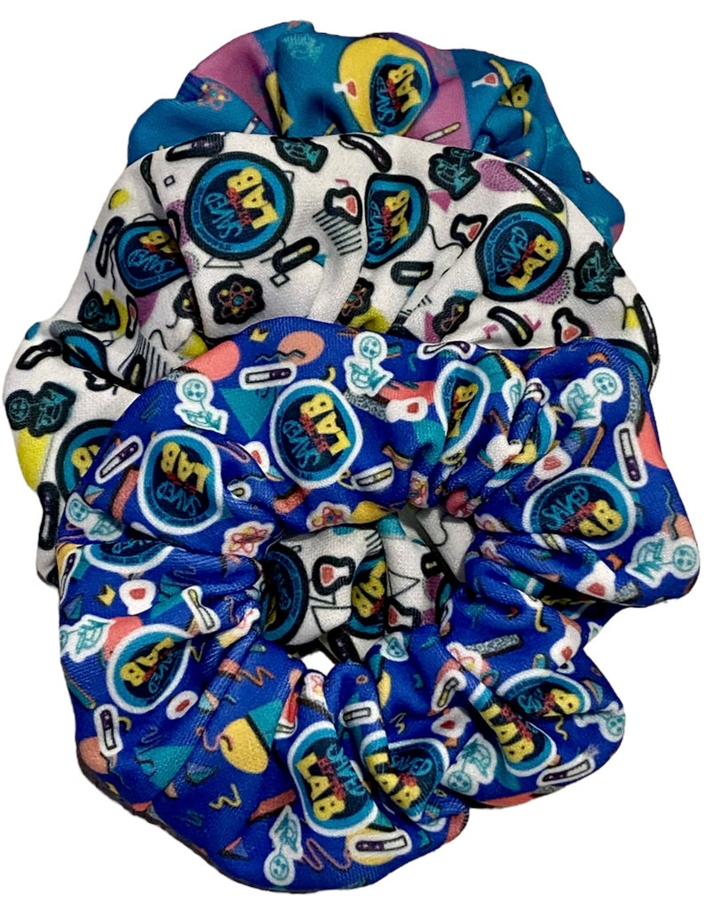 Lab Hair Scrunchies 2023 Lab Week MLS Hair Scrunchies MLT - Etsy