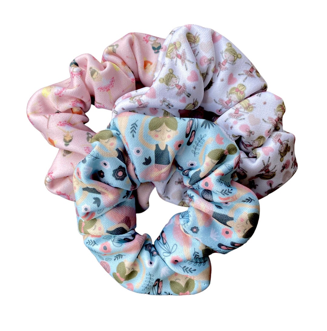 Ballerina Scrunchies, Set of 3 Scrunchies, Cute Gifts for Girls, Gifts ...