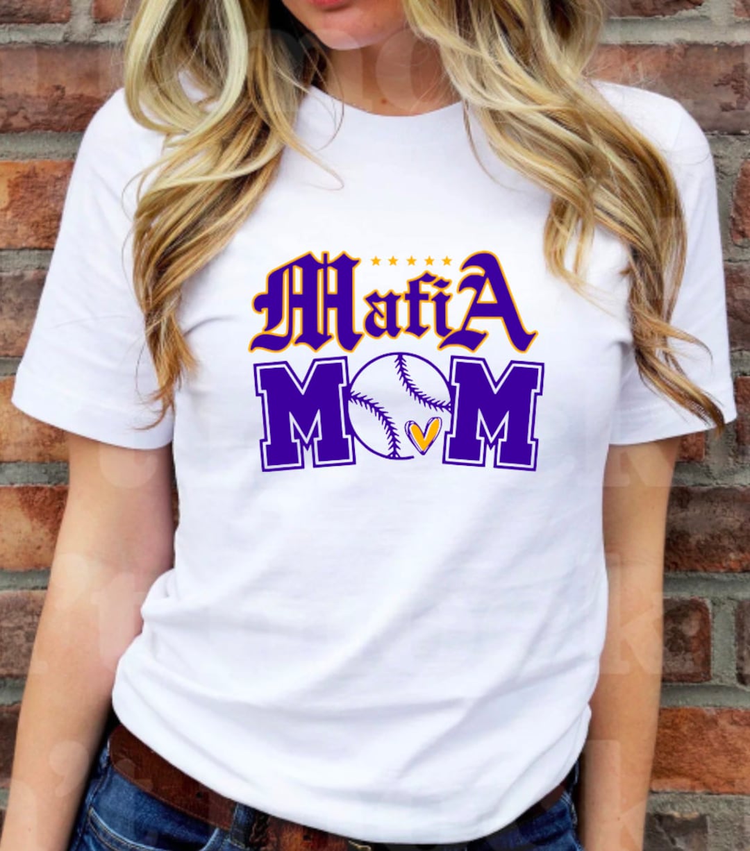Five Star Mafia Softball Mom Shirt - Etsy