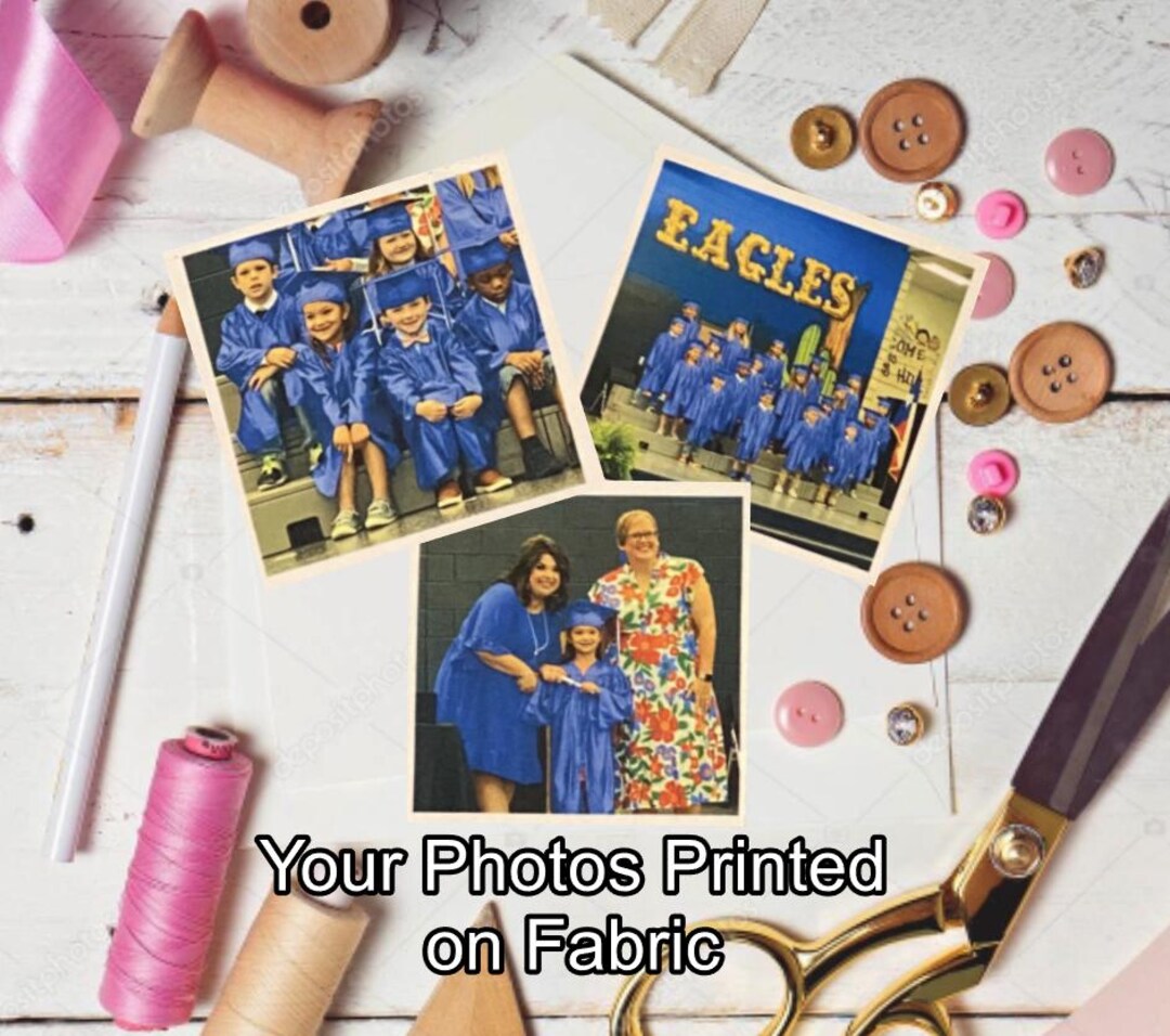 Memory Quilt Blocks: Custom Photo Prints on Fabric - Etsy
