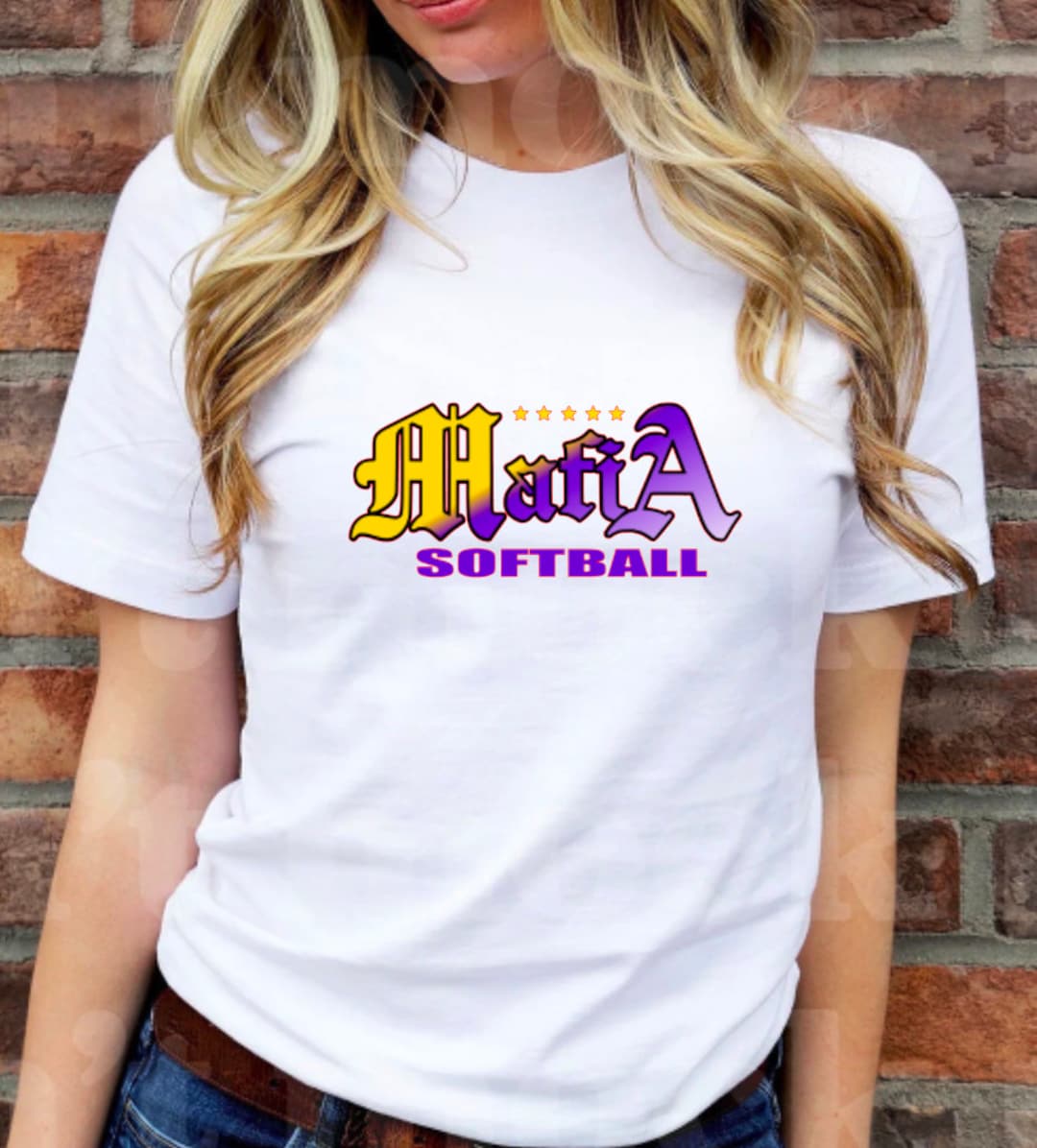 5 Star Mafia Softball Mom/dad Shirt - Etsy
