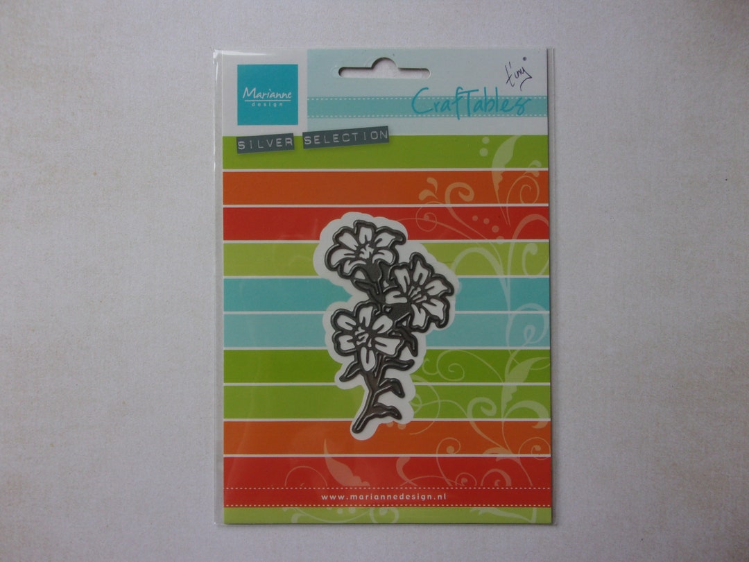 Die Cutting Metal Matrix Dies Cuts Stencil Marianne Design Craftable ...