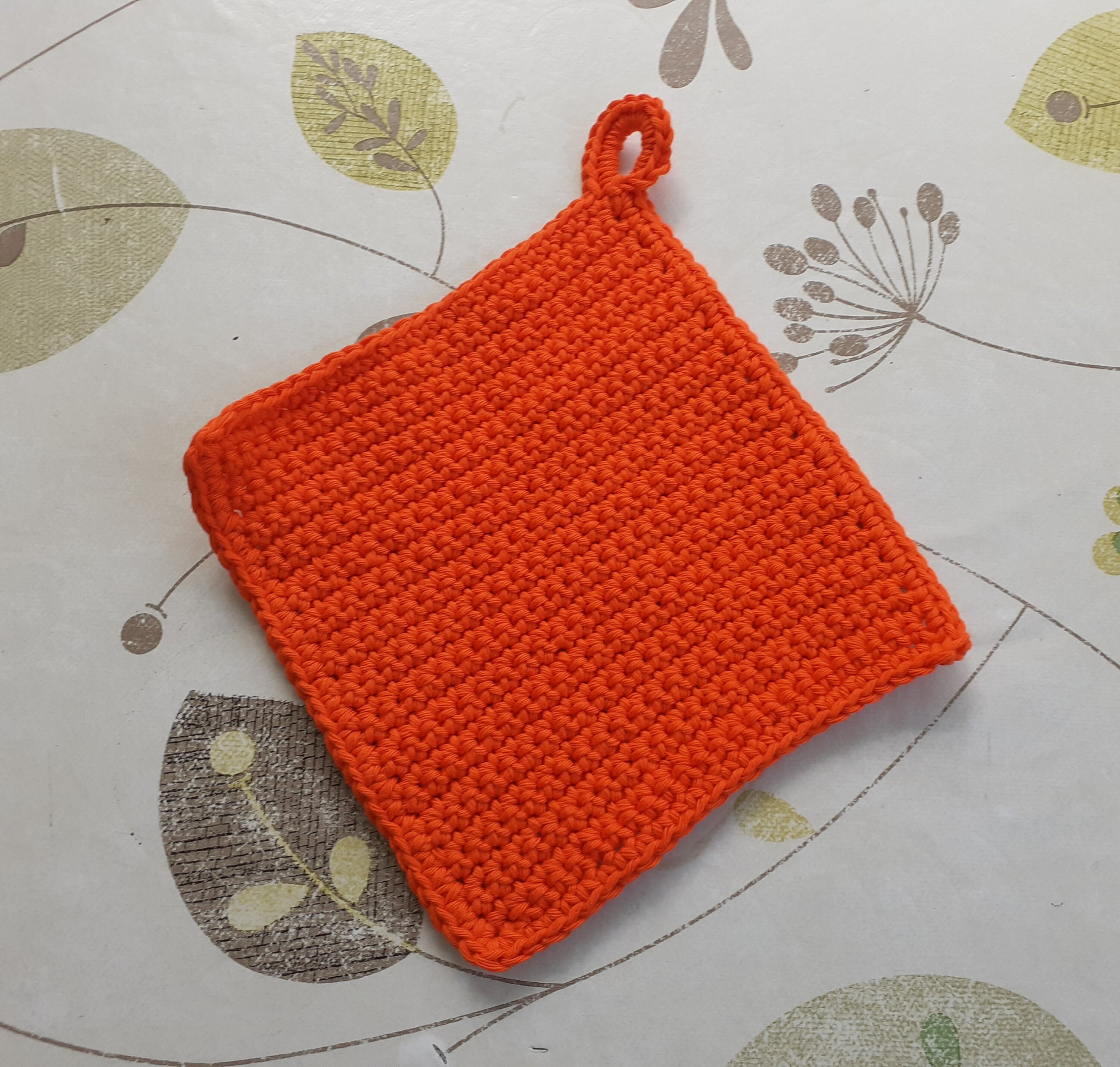 One Simple German Style Potholder - Etsy