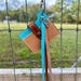 Tooled Leather Keychain Wallet - Etsy
