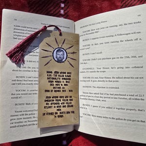 Serial Killer Bookmarks, Ted Bundy, Aileen Wuornos, John Wayne Gacy ...