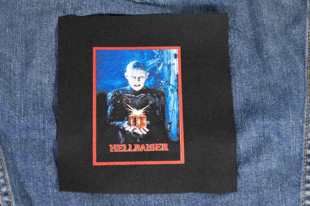 Hellraiser Patch 80's Horror - Etsy