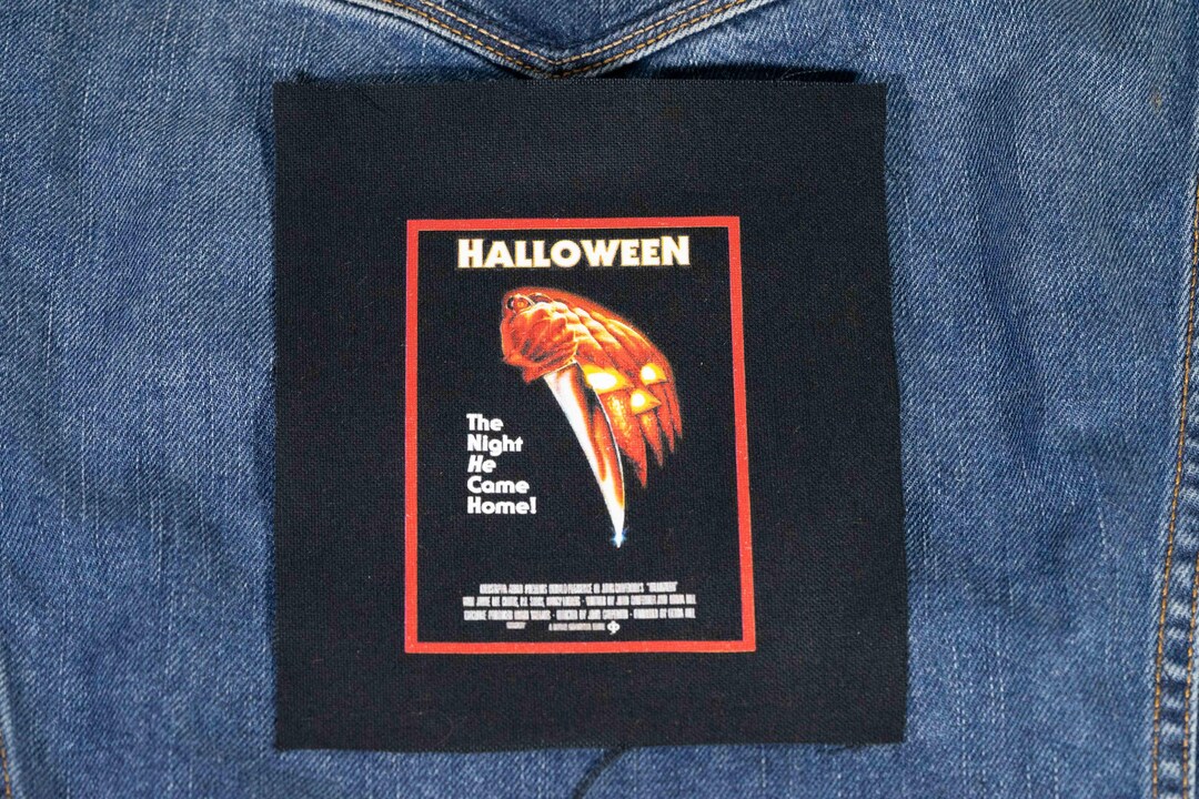 Halloween Patch 80's Slasher Horror 1978 - Etsy