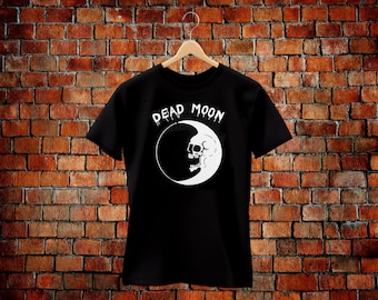 Dead Moon T-shirt - Etsy