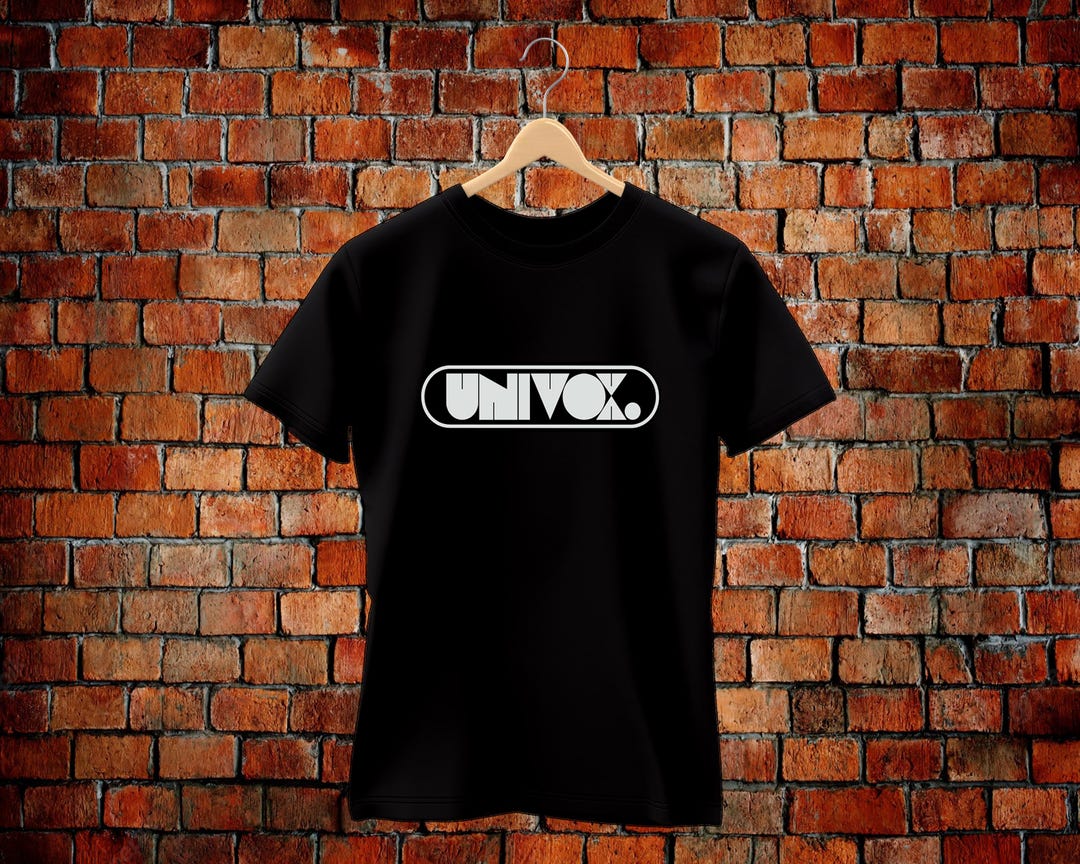 Univox Guitar Logo T-shirt - Etsy