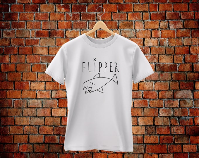 Flipper Fan Art T-shirt - Etsy