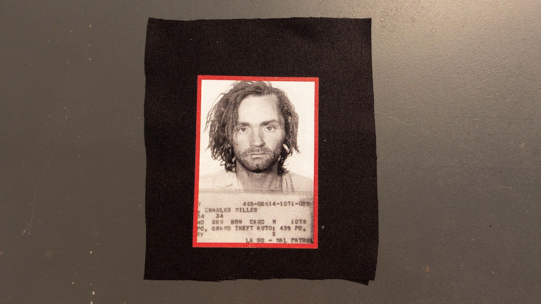 Charles Manson Patch 14 Serial Killer Stickers - Etsy