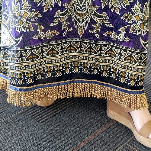 Hebrew Israelite Women's Brown & Gold Kaftan Dress With - Etsy