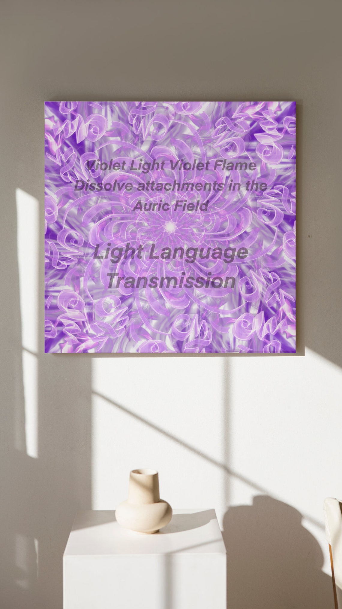 Light Language Frequency - Violet Light to Dissolve Attachments in the ...
