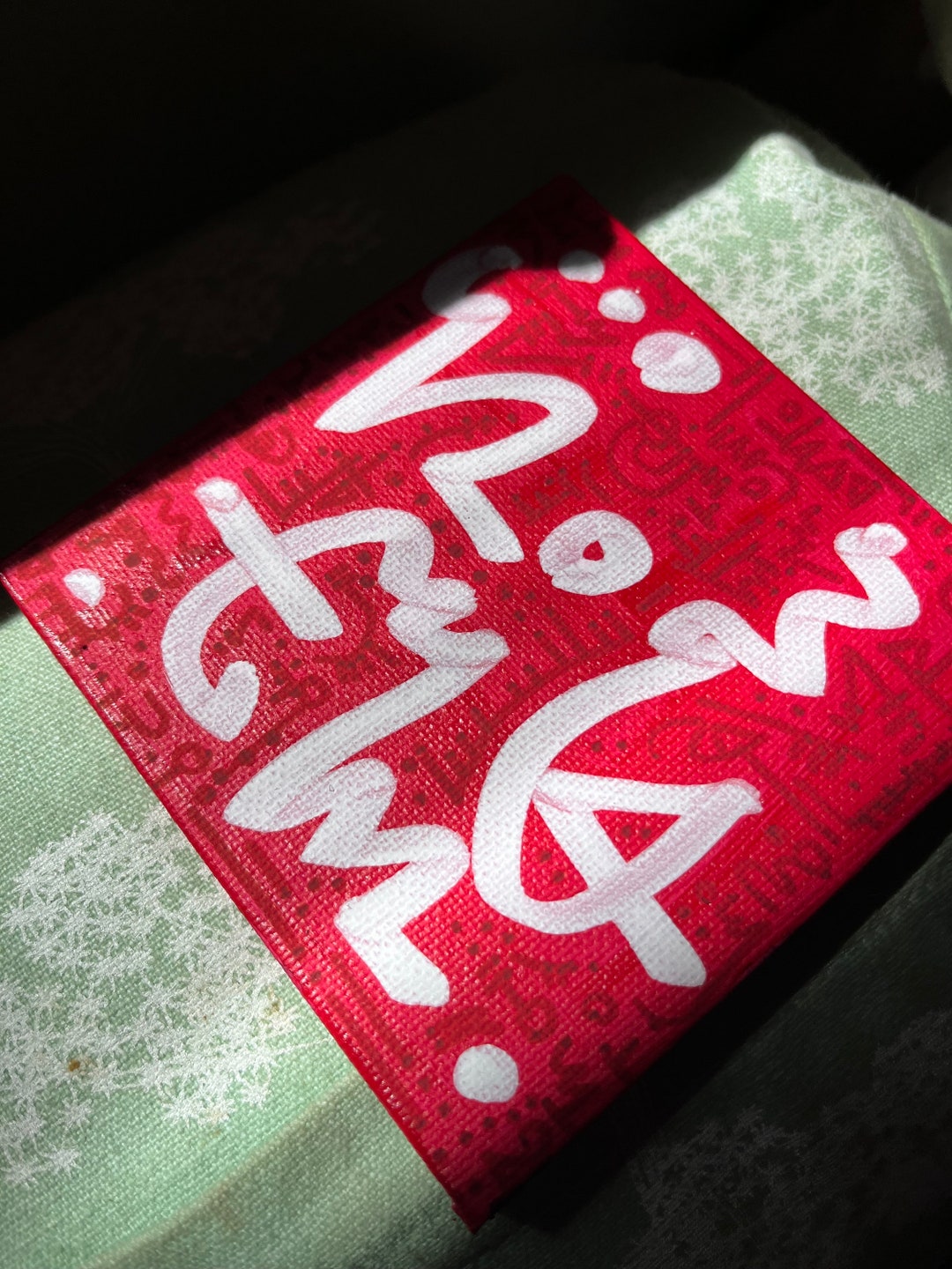 UPLIFT Series Light Language Mini Painting - Etsy