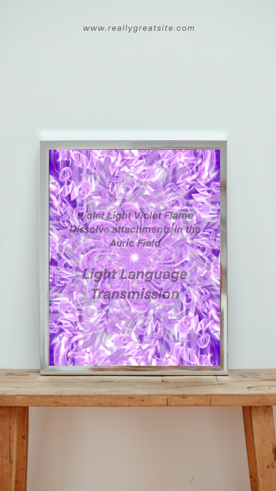 Light Language Frequency - Violet Light to Dissolve Attachments in the ...