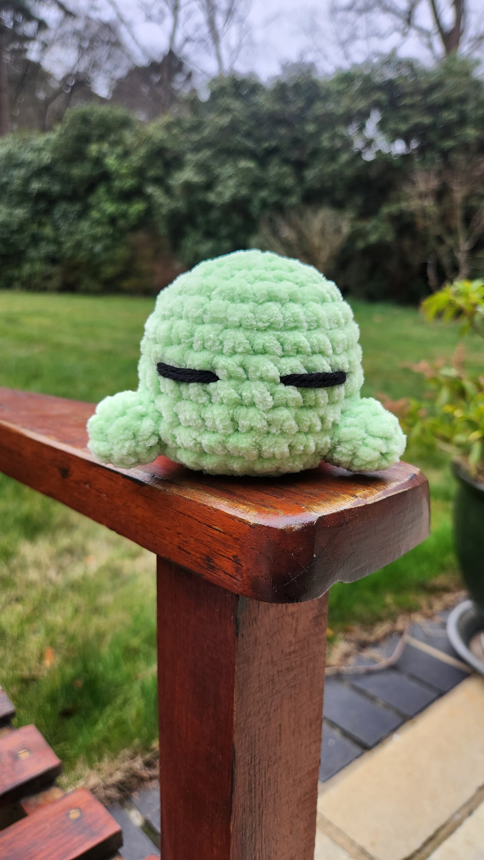 Cute Sleeping Puff, Crochet Plushie Toy, 4 Colours - Etsy