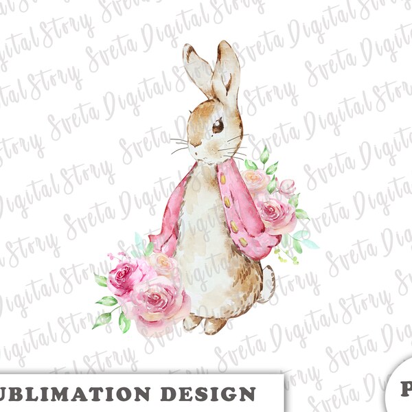 Peter Rabbit Clipart - Etsy