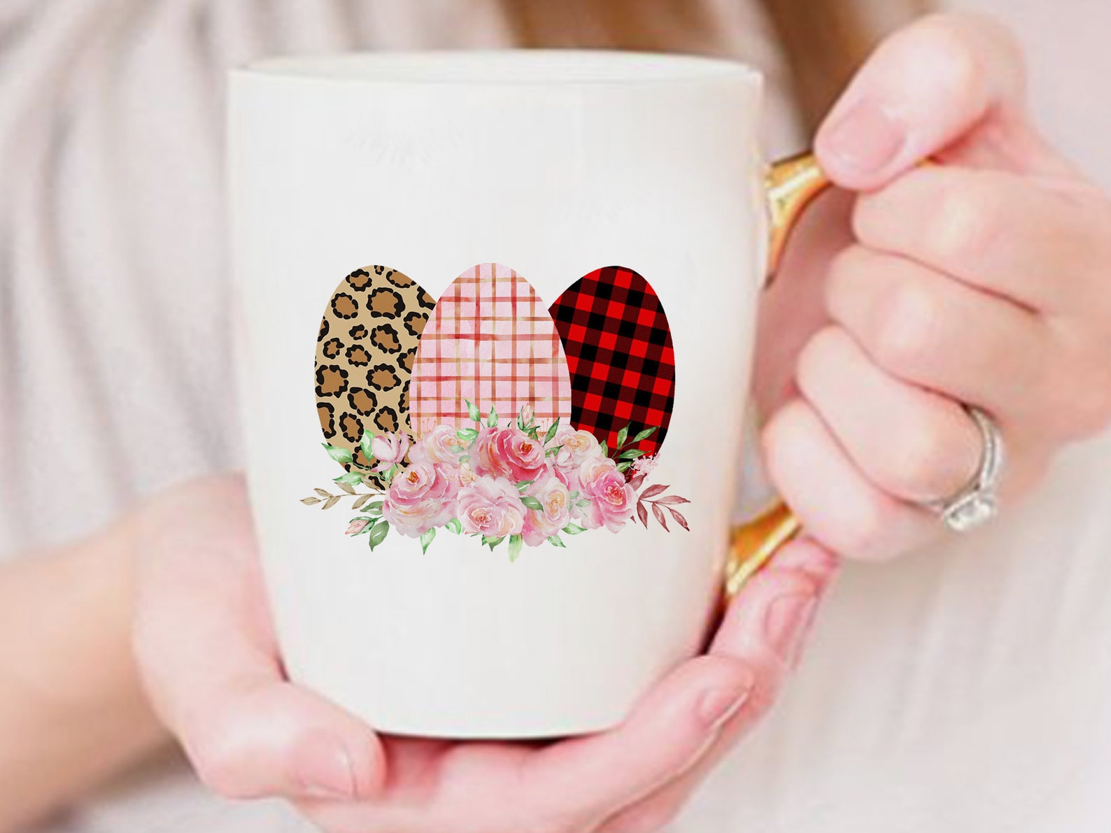 Easter Sublimation Design Leopard Easter Egg Sublimation | Etsy