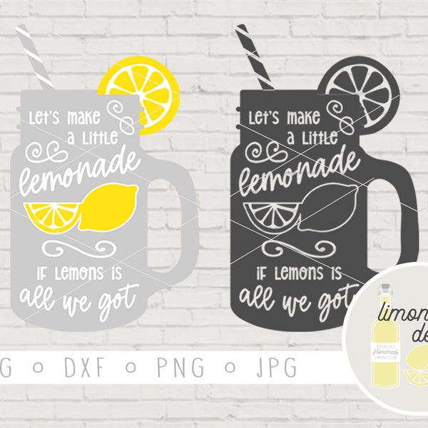 Lemonade Svg - Etsy