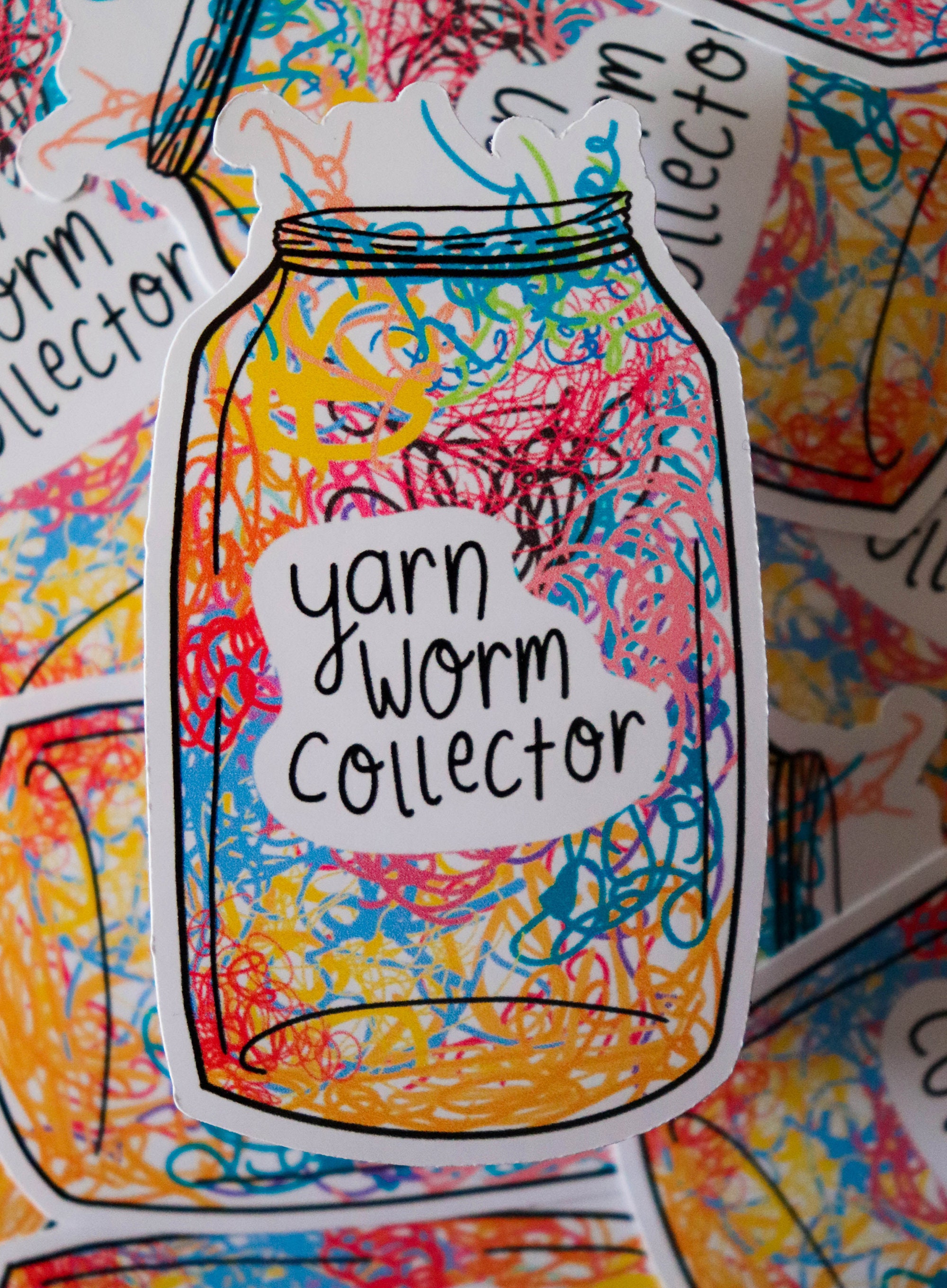 Yarn Lover Gift Yarn Worm Collector Crocheter Gifts Crochet - Etsy UK