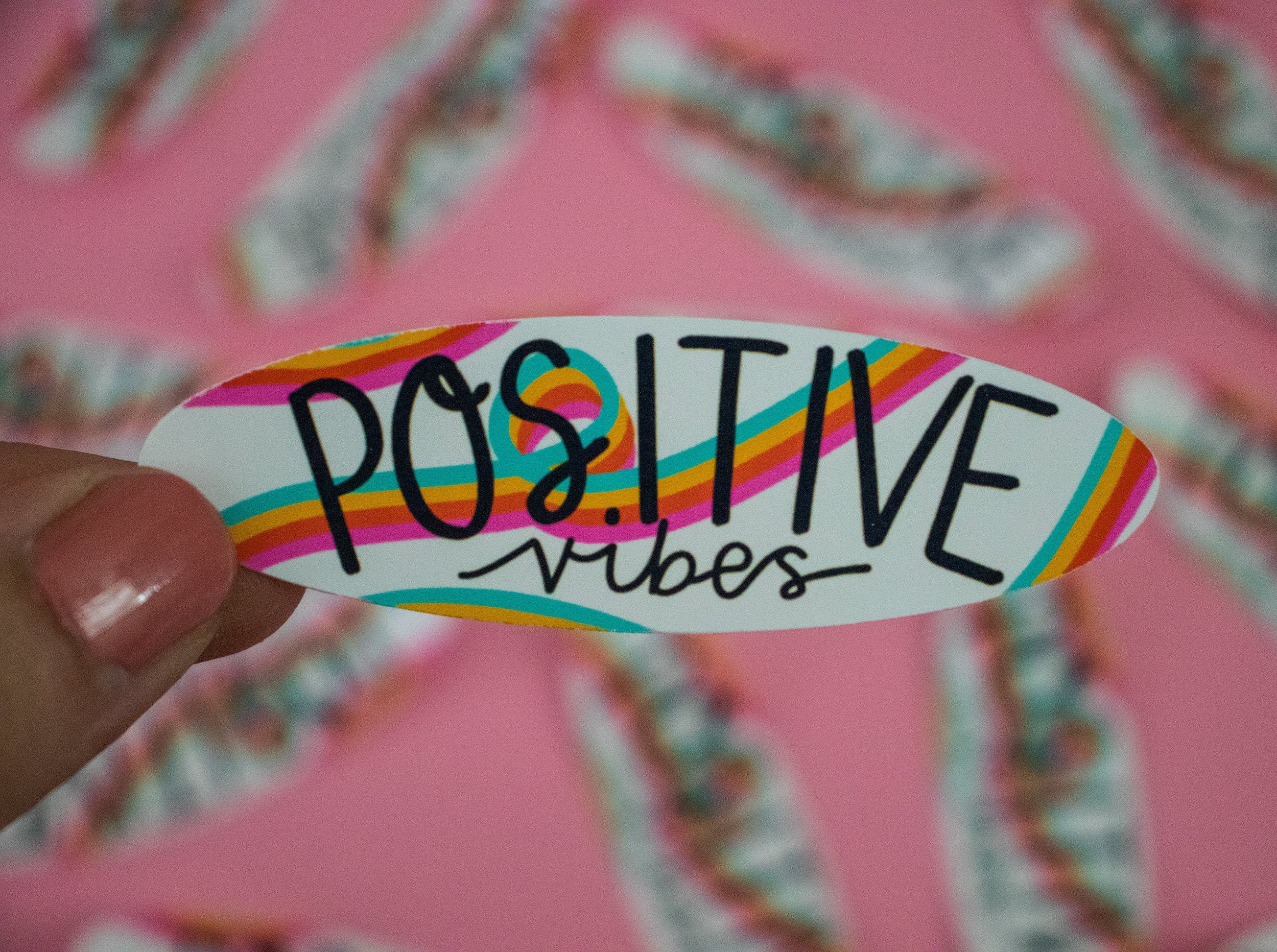 Positive vibes sticker positive vibes only good vibes | Etsy