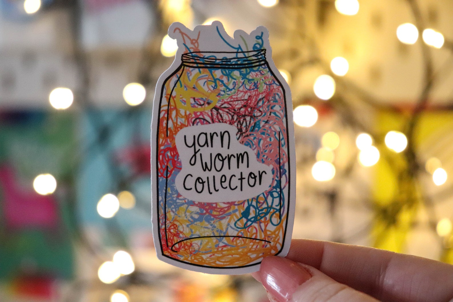 Yarn Lover Gift Yarn Worm Collector Crocheter Gifts Crochet - Etsy UK