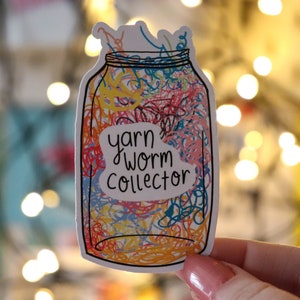 Yarn Lover Gift Yarn Worm Collector Crocheter Gifts Crochet - Etsy UK