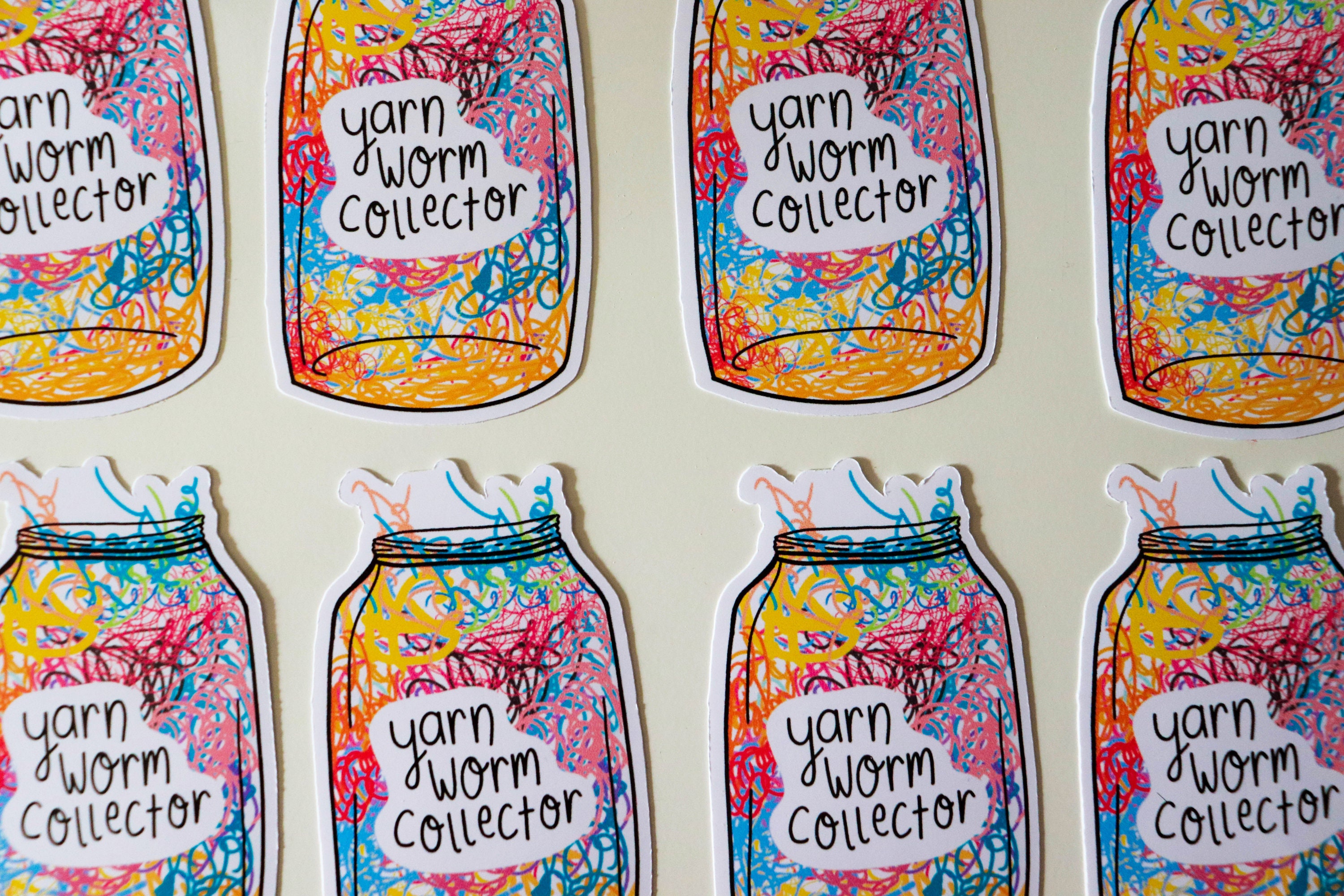Yarn Lover Gift Yarn Worm Collector Crocheter Gifts Crochet - Etsy UK