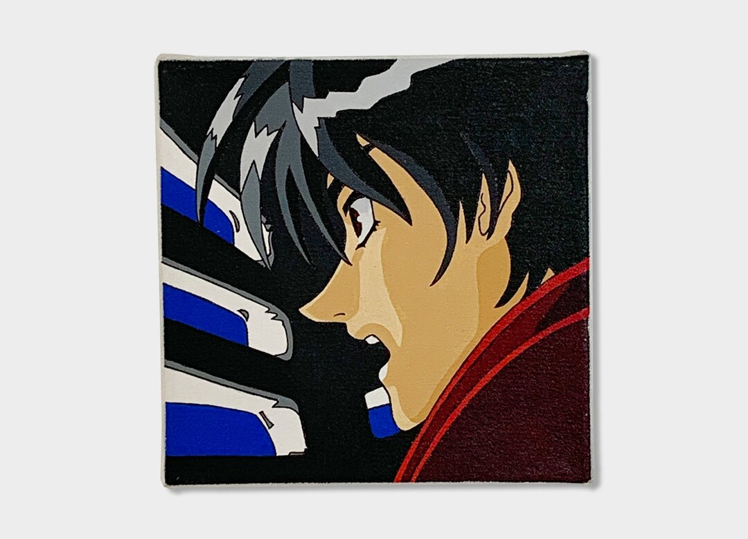 Manga Acrylic Painting: Van Fanel the Visions of Escaflowne - Etsy