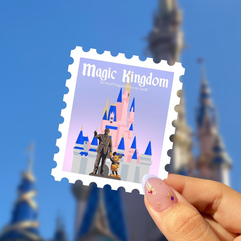 Magic Kingdom Castle Tag - Etsy