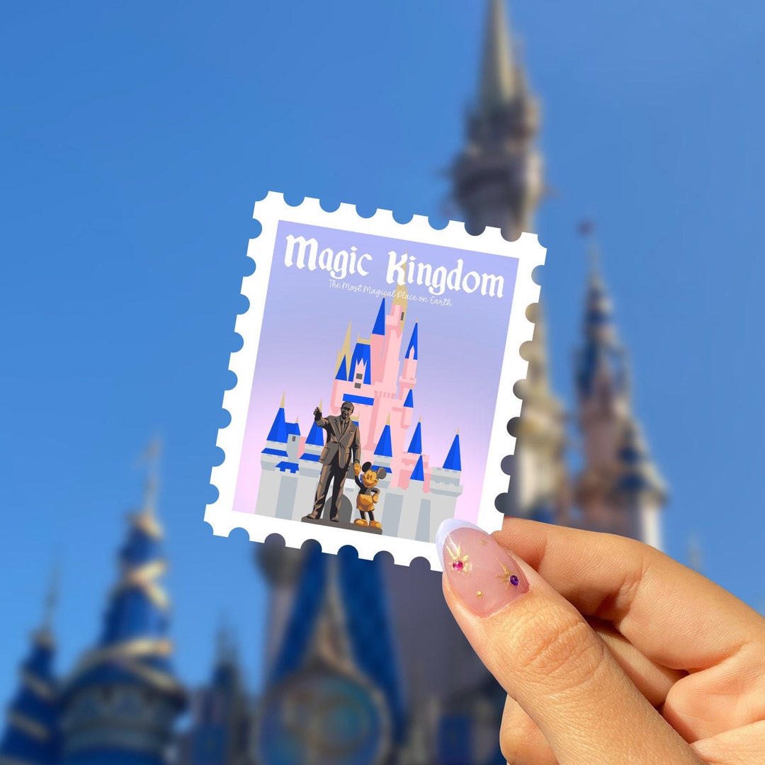 Magic Kingdom Sticker | Disney World Sticker | Disney Park Sticker ...