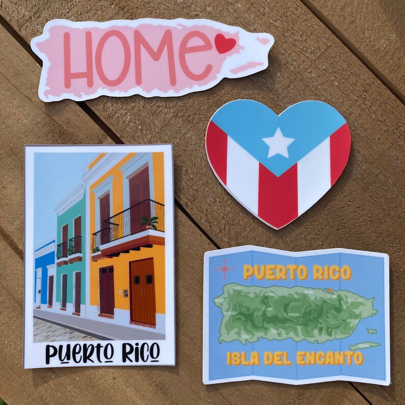 Old San Juan Puerto Rico Sticker | Old San Juan Sticker | Puerto Rico ...