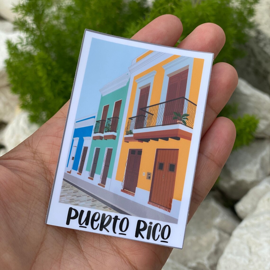 Old San Juan Puerto Rico Sticker Old San Juan Sticker - Etsy