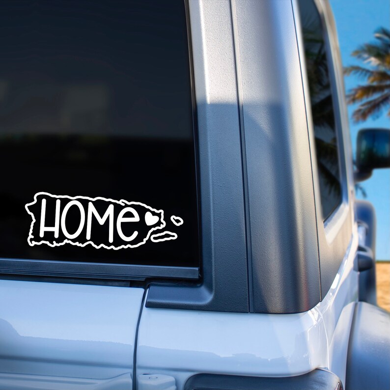 Puerto Rico Car Decals | Etsy