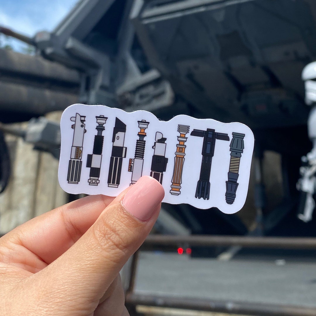 Lightsaber Sticker Star Wars Sticker Anakin Sticker Obi Wan Sticker ...