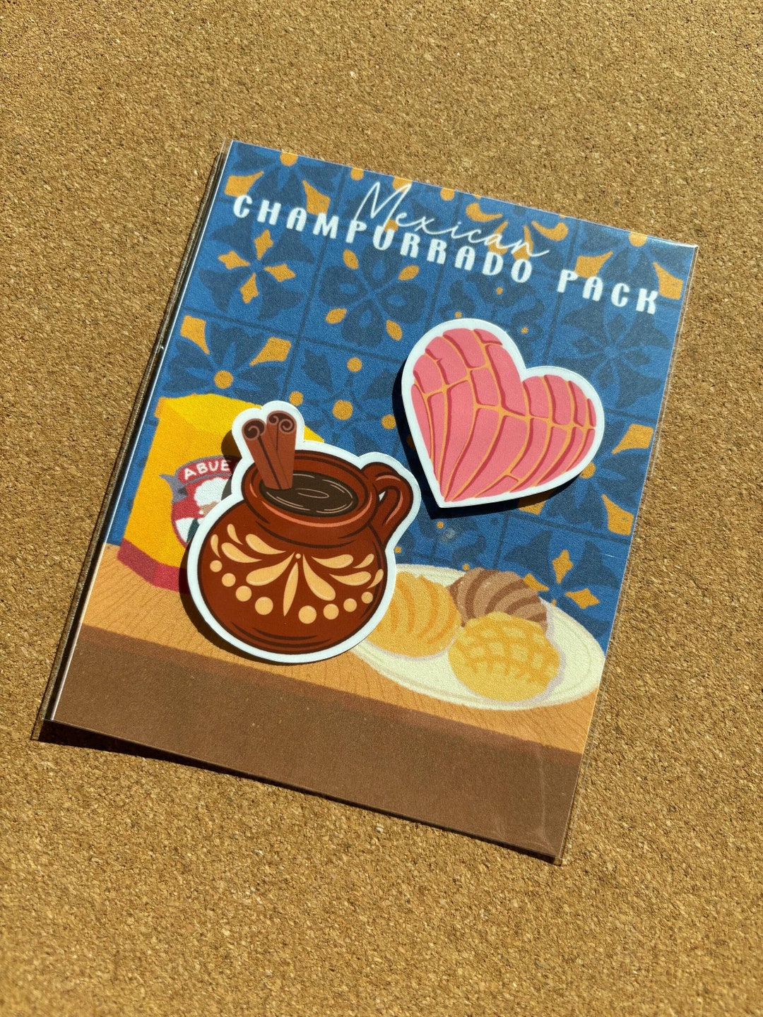 Mexican Champurrado Sticker Pack | Concha Sticker | Champurrado Sticker ...
