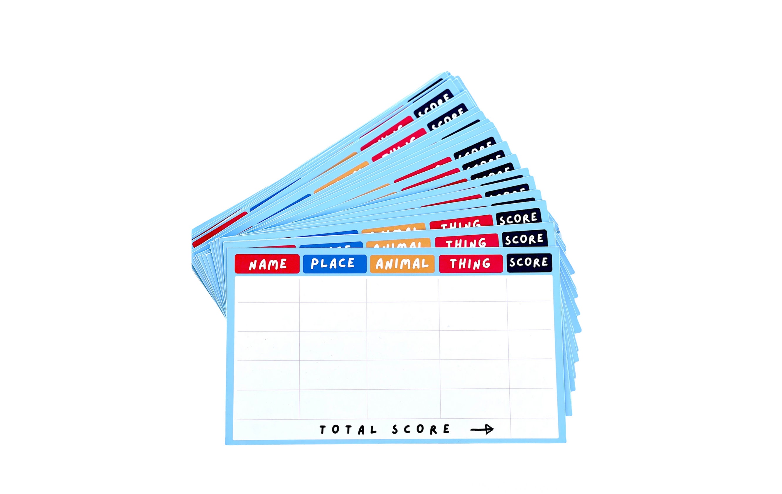 Name Place Animal Thing - Board Game, Games for Family, Family Game ...