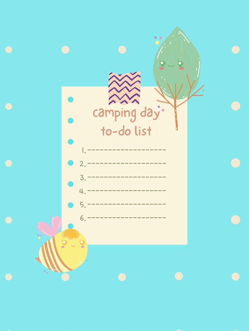 Printable Kids to Do List | Daily to Do List for Kids | Digital ...