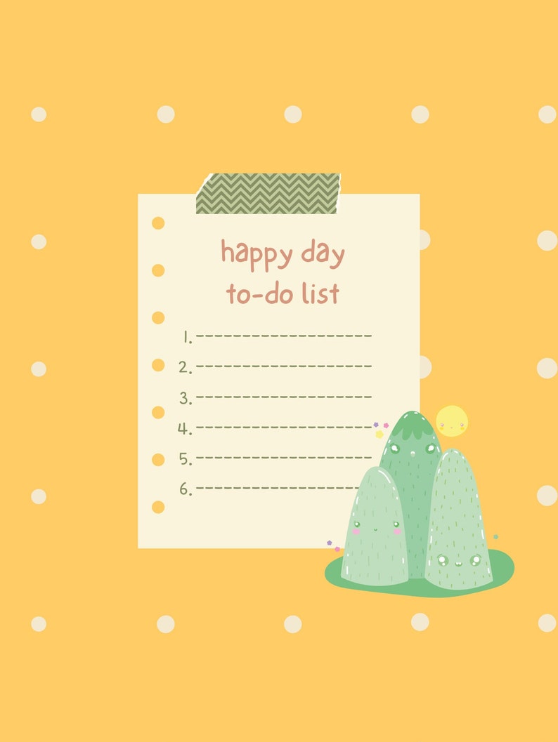 Printable Kids to Do List | Daily to Do List for Kids | Digital ...